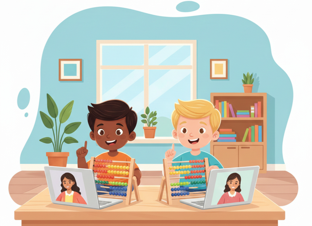 Online Abacus Classes for Kids Build Strong Mental Math Skills